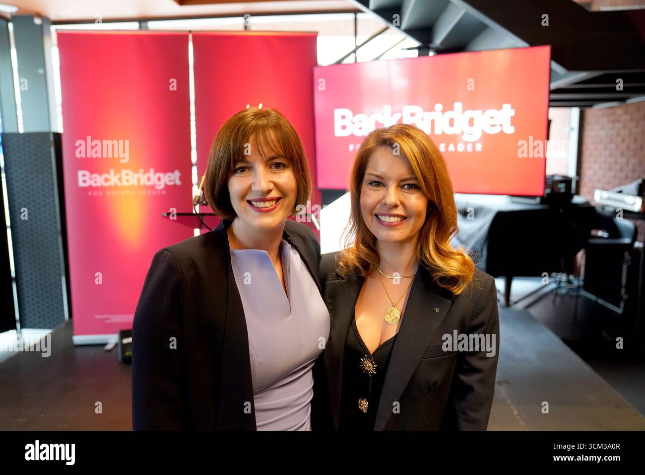 Education Secretary Bridget Phillipson with Mayor of the North East Kim McGuinness at the launch ...