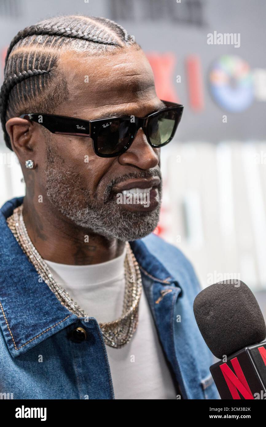 Las Vegas, Nevada, USA. 13th Sep, 2025. Stephen Jackson at Netflix's ...