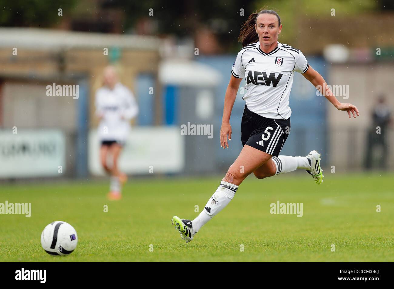 London, UK. 14th September, 2025. Leeta Rutherford (5 Fulham) in action ...