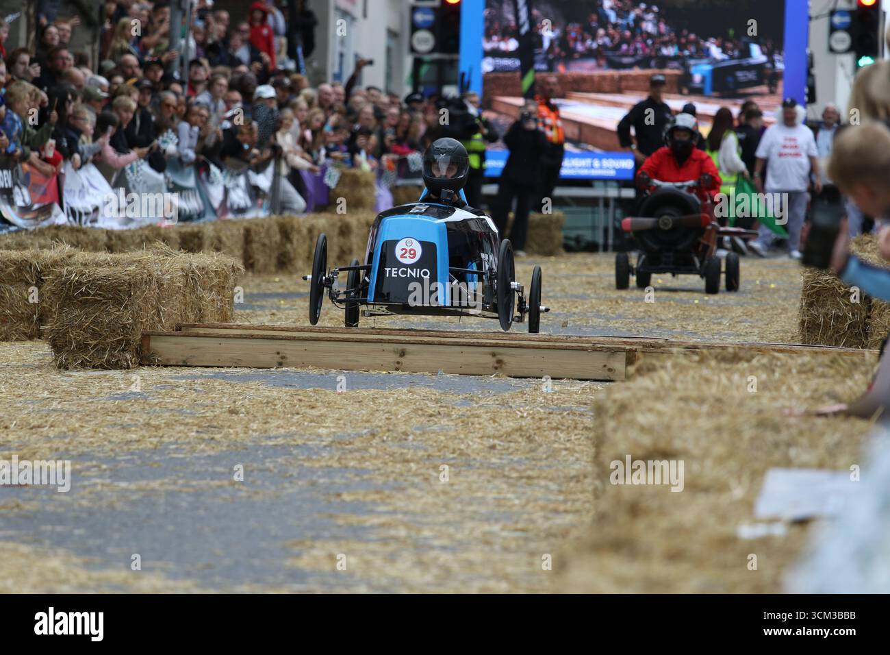 Colchester, UK. 14th Sep, 2025. Colchester's second soapbox rally and ...