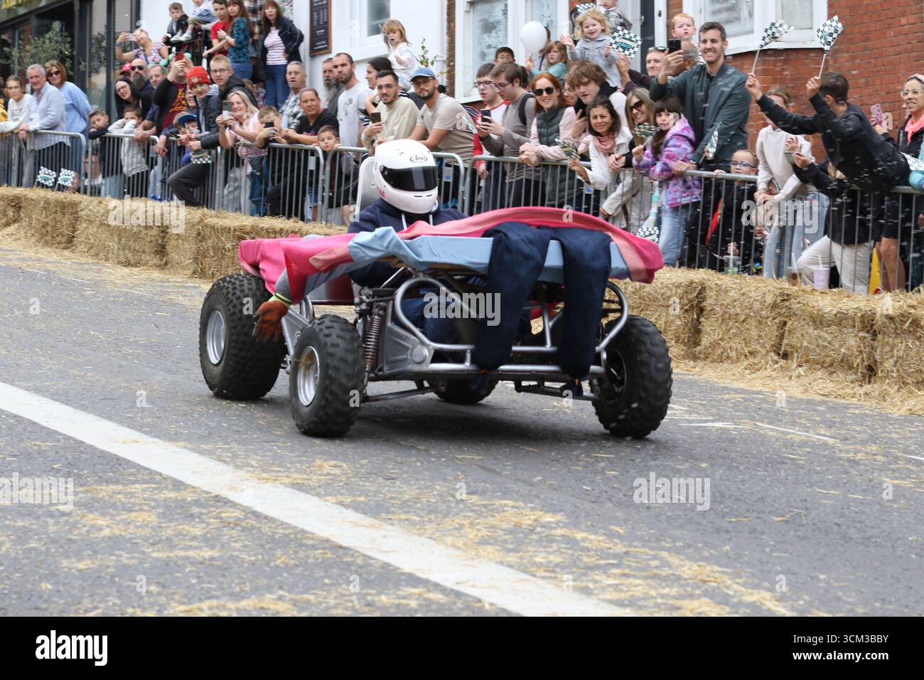 Colchester, UK. 14th Sep, 2025. Colchester's second soapbox rally and ...