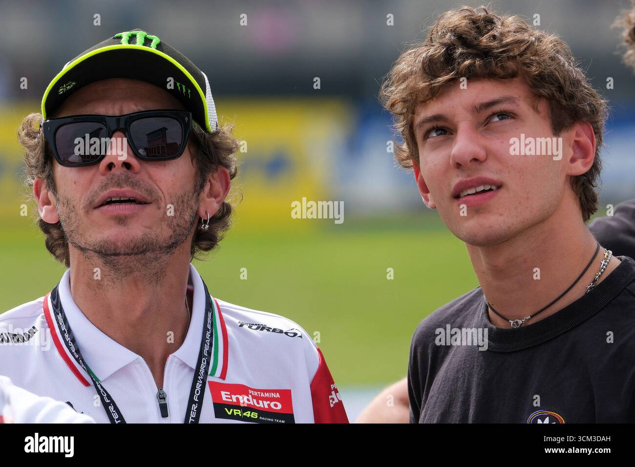 On the left, Valentino Rossi, ex-italian motoGP pilot and chairman of ...