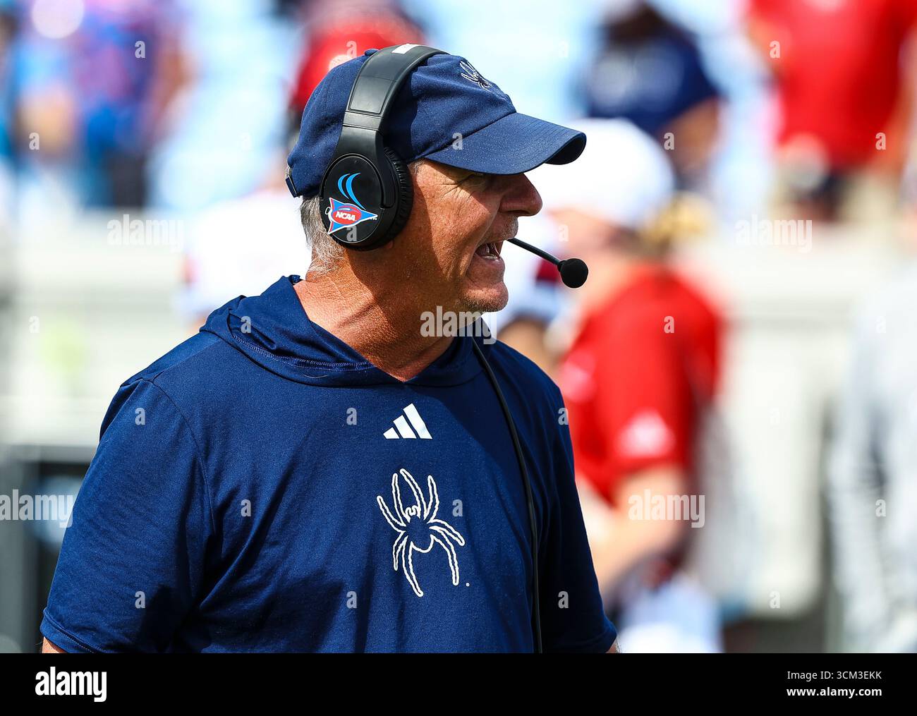 September 13, 2025: Russ Huesman is the head football coach of ...