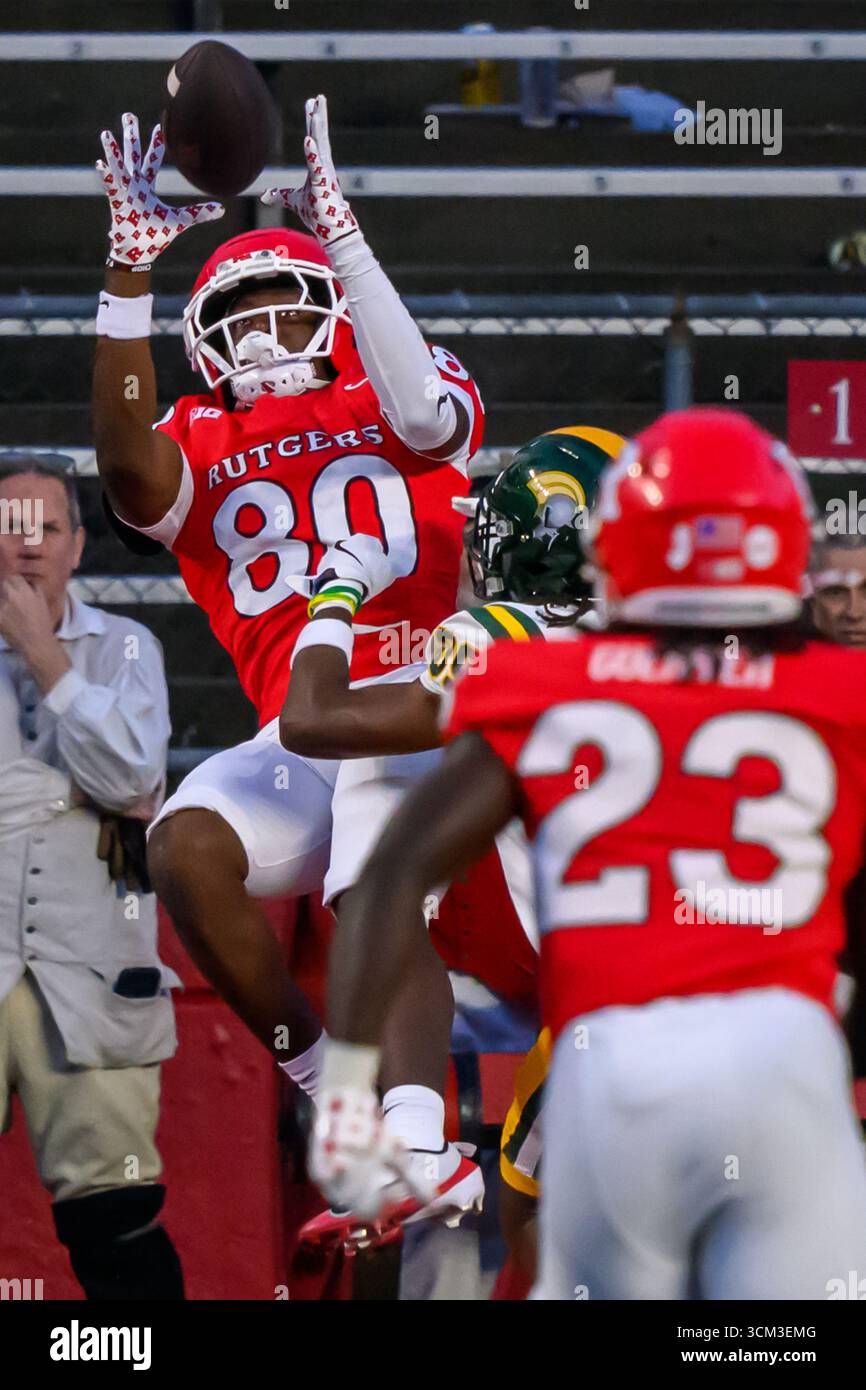 September 13, 2025, Piscataway, New Jersey, USA: Rutgers Scarlet ...