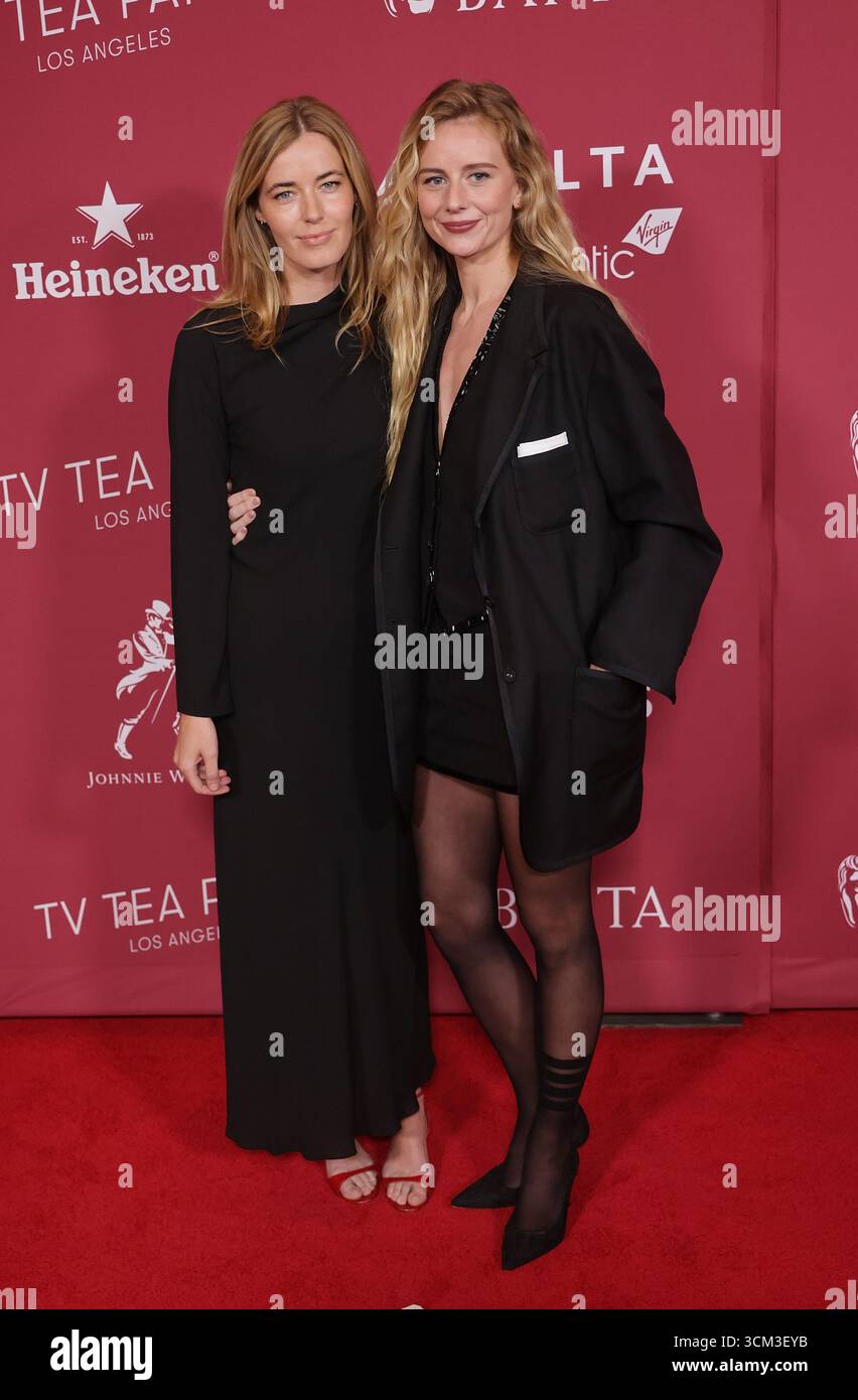 Justine Lupe, Emily Keating attend The BAFTA TV Tea Party at The ...