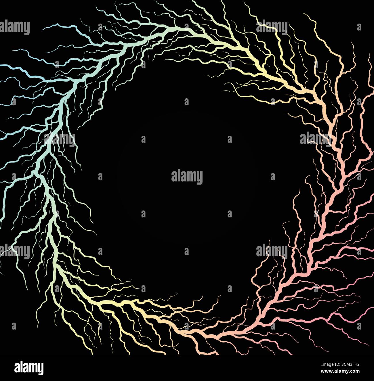 Lightning ball energy flash Stock Vector Images - Alamy