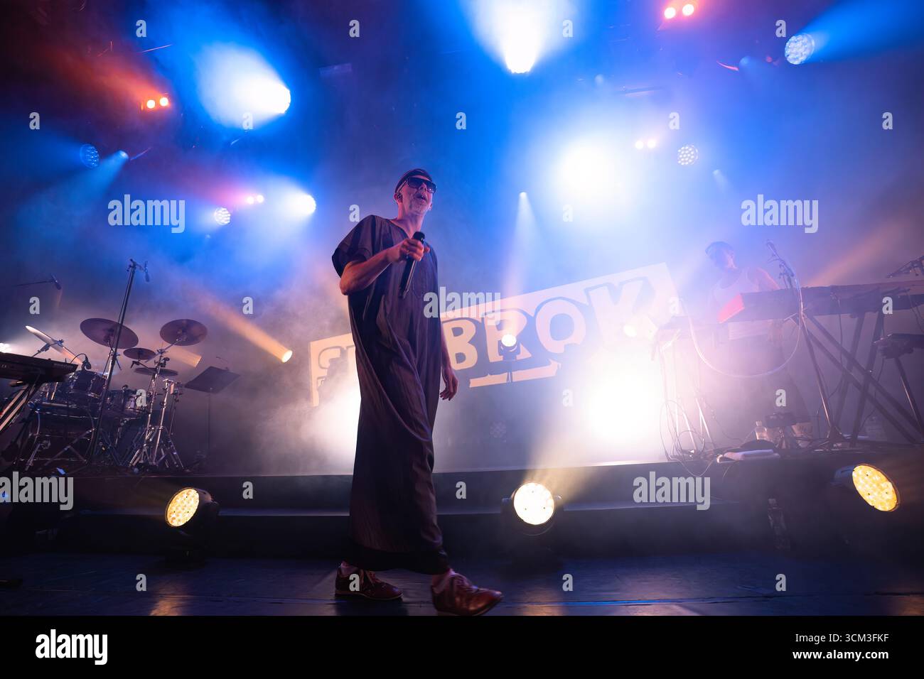 Bergen, Norway. 13th, September 2025. The Norwegian rap group Side Brok ...