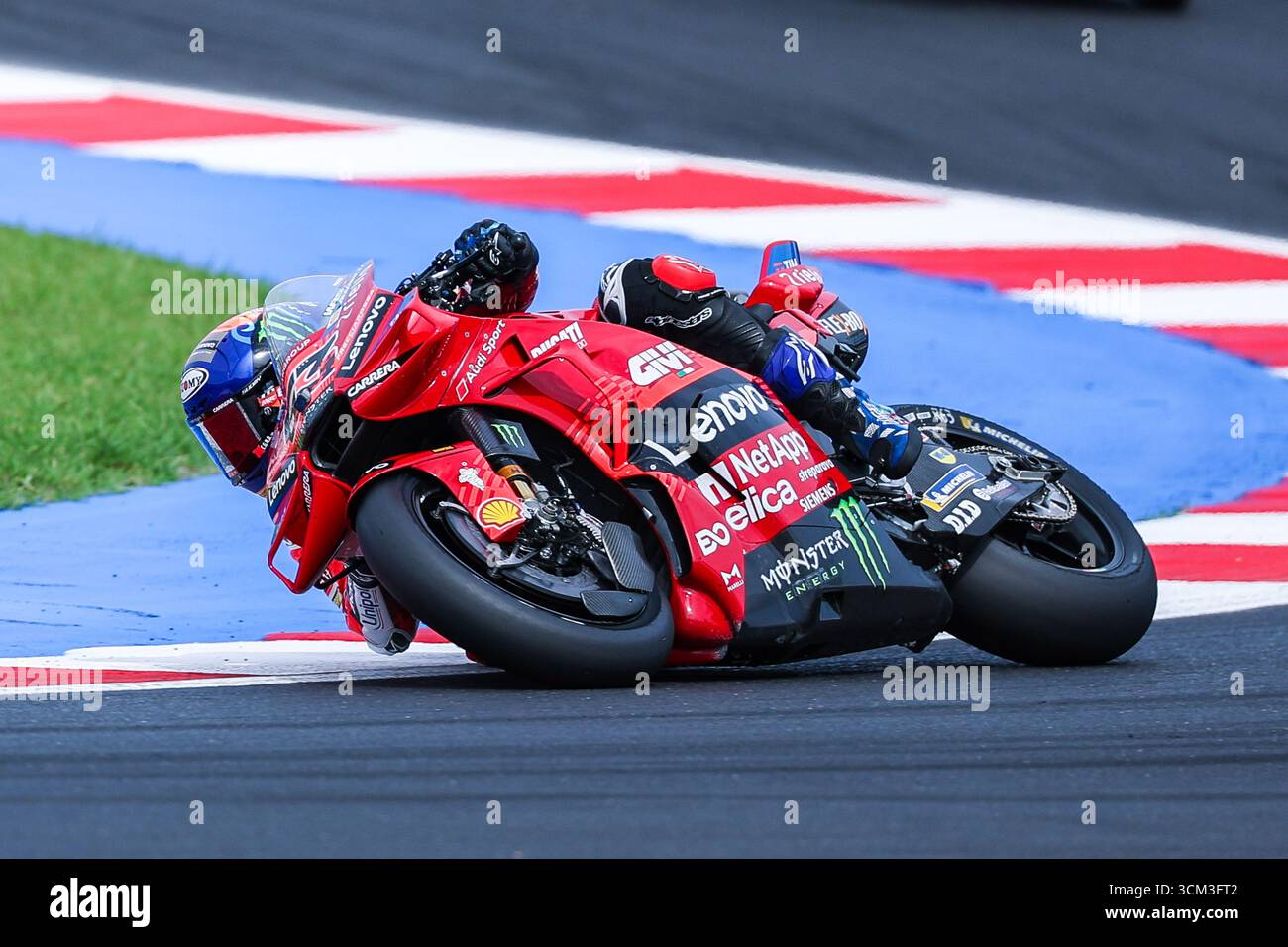 Francesco Pecco Bagnaia of Italy and Ducati Lenovo Team seen during ...