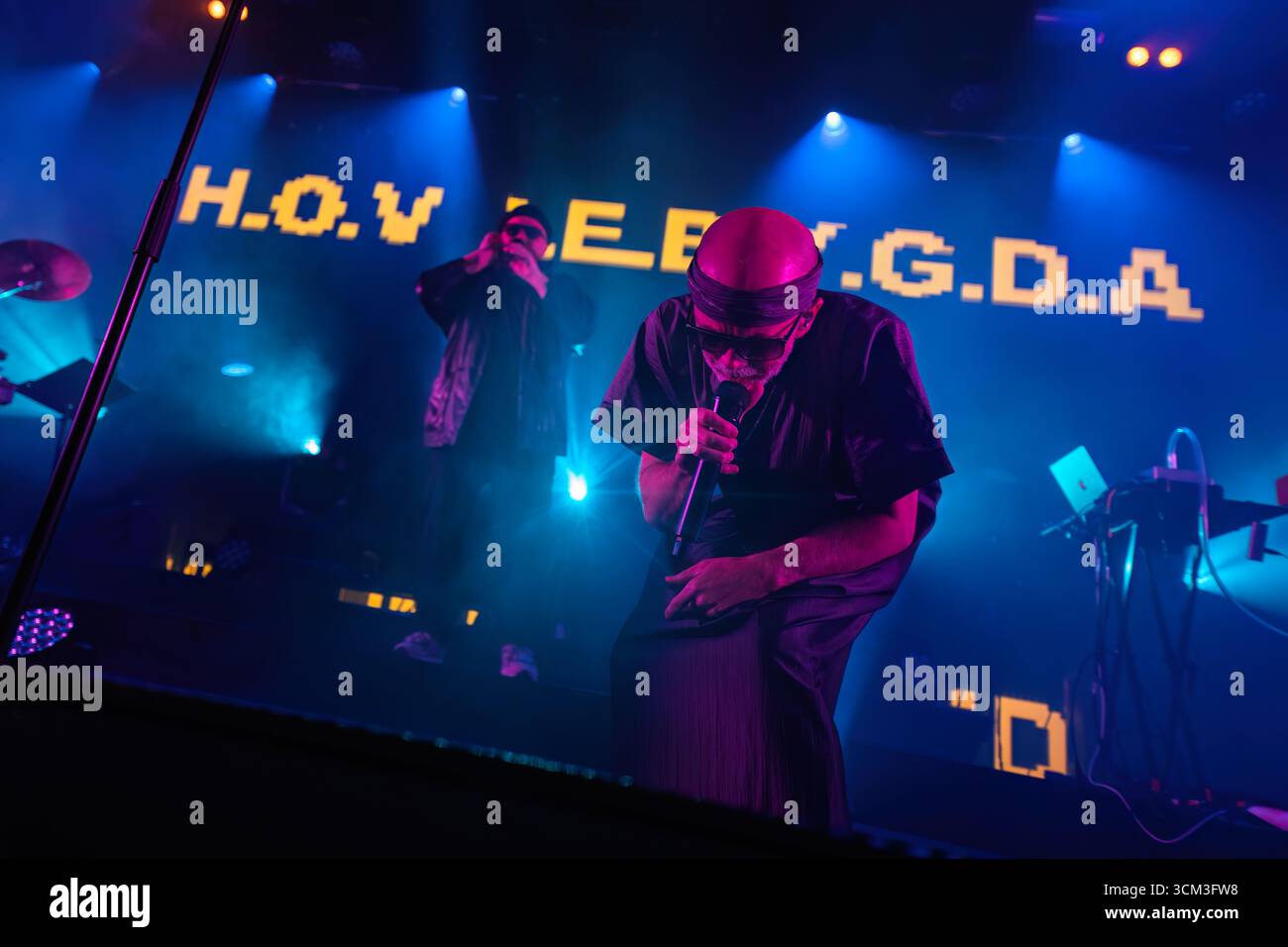 Bergen, Norway. 13th, September 2025. The Norwegian rap group Side Brok ...
