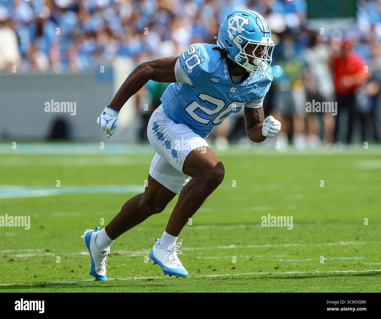 September 13, 2025: North Carolina defensive back Jalon Thompson (20 ...