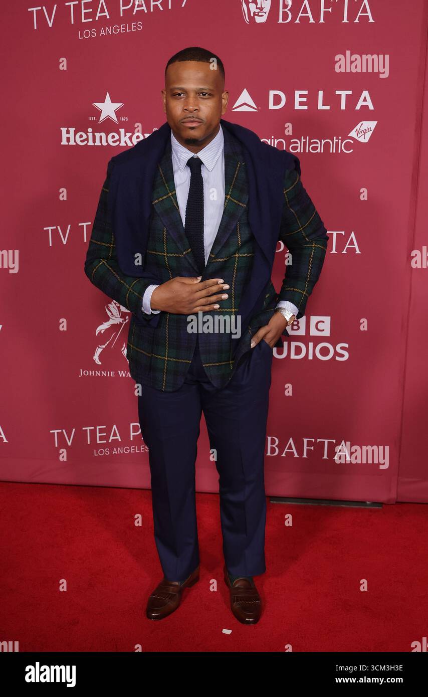 Brian Jordan Jr. attends The BAFTA TV Tea Party at The Maybourne ...
