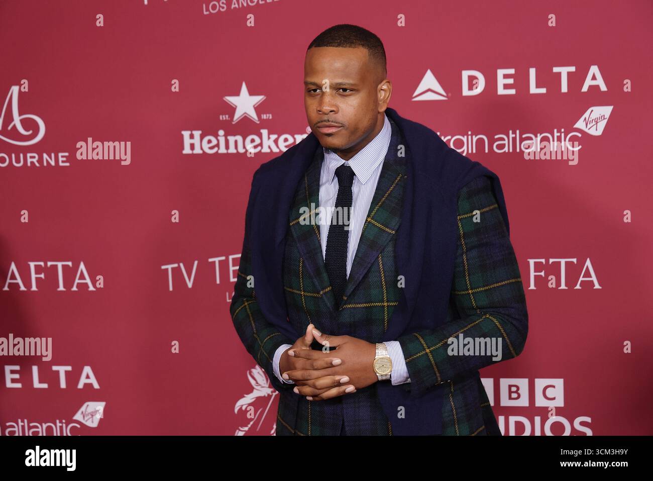 Brian Jordan Jr. attends The BAFTA TV Tea Party at The Maybourne ...