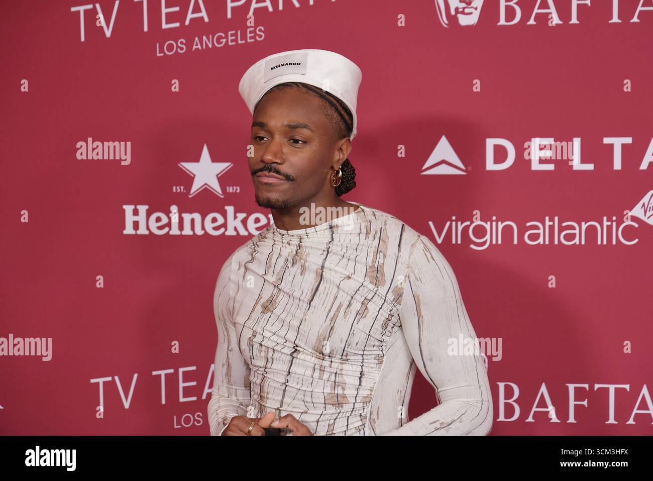 Dewayne Perkins attends The BAFTA TV Tea Party at The Maybourne Beverly ...