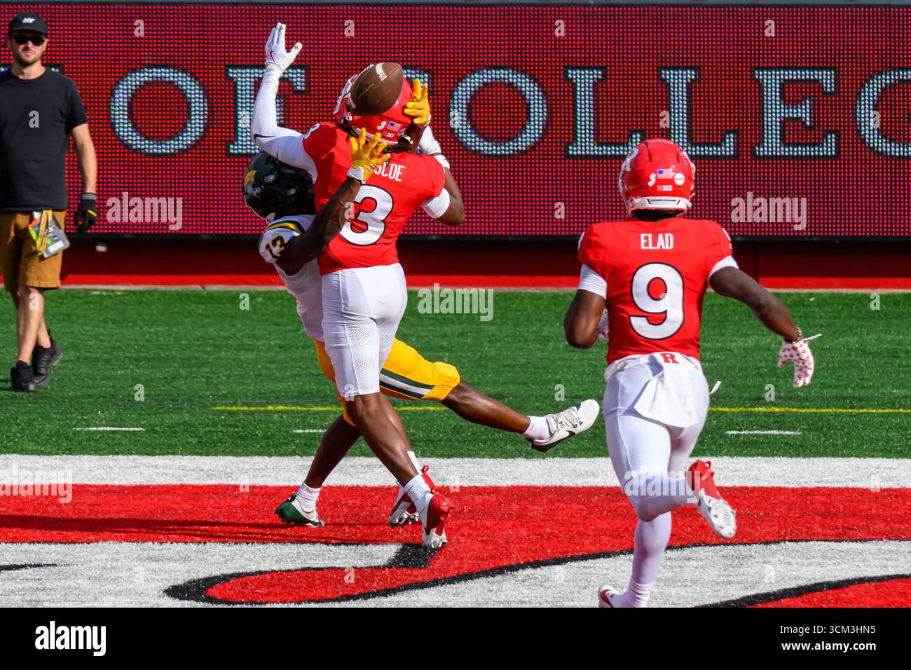 September 13, 2025, Piscataway, New Jersey, USA: Rutgers Scarlet ...