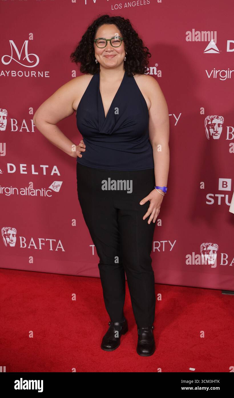 Erika Ehler attends The BAFTA TV Tea Party at The Maybourne Beverly ...