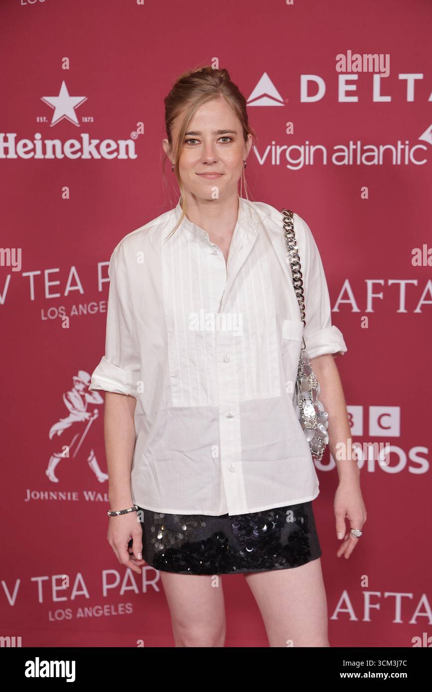 Taylor Dearden attends The BAFTA TV Tea Party at The Maybourne Beverly ...