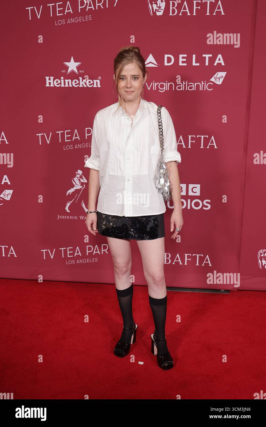 Taylor Dearden attends The BAFTA TV Tea Party at The Maybourne Beverly ...