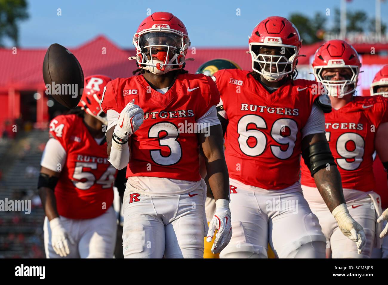 September 13, 2025, Piscataway, New Jersey, USA: Rutgers Scarlet ...