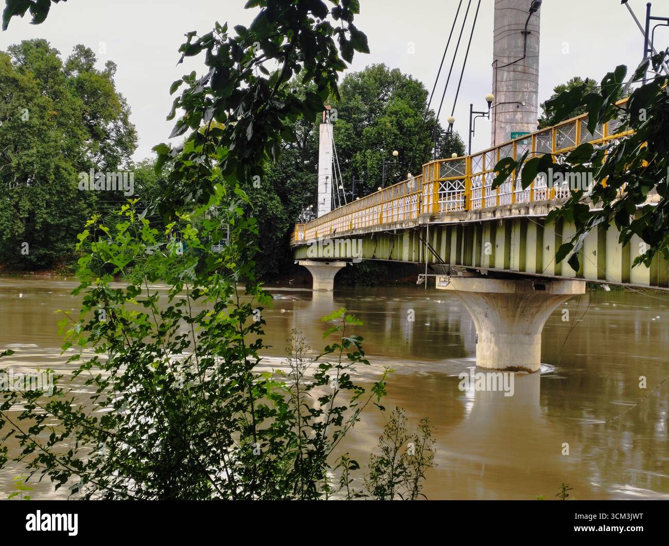 The Jhelum River's water level at Sangam has exceeded the critical ...
