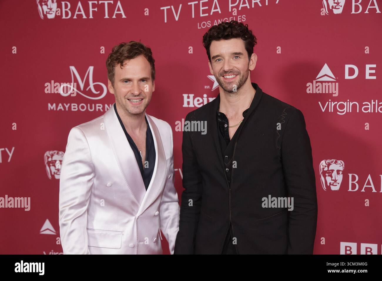 Michael Urie, Ryan Spahn attend The BAFTA TV Tea Party at The Maybourne ...