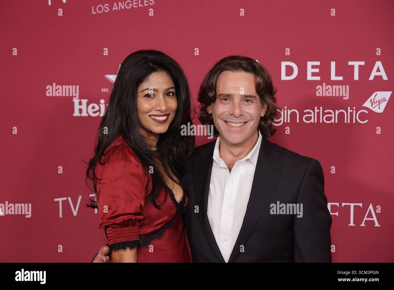 Neha Callis, James Callis attends The BAFTA TV Tea Party at The ...