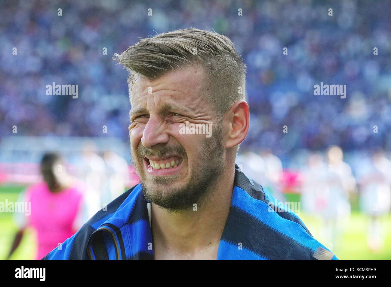 LecceÕs Ylber Ramadani during the Serie A soccer match between Atalanta ...