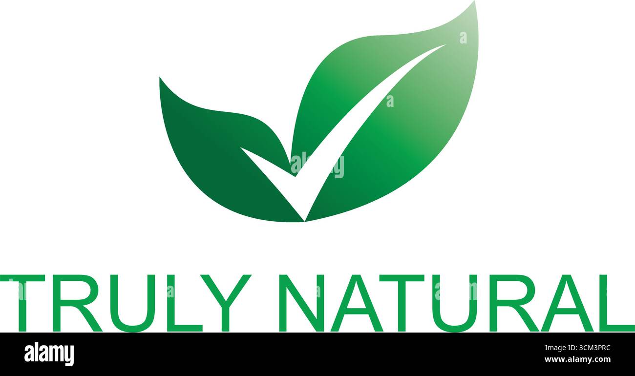 Eco check logo friendly Stock Vector Images - Alamy