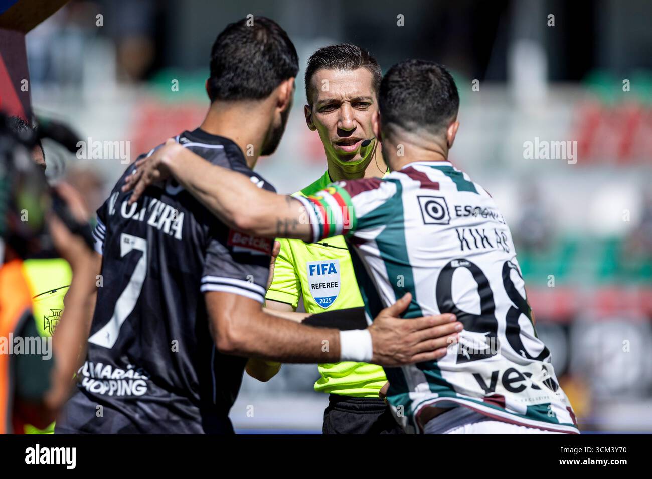 Lisbon,September 14th,2025: Referee Miguel Nogueira during the Liga ...