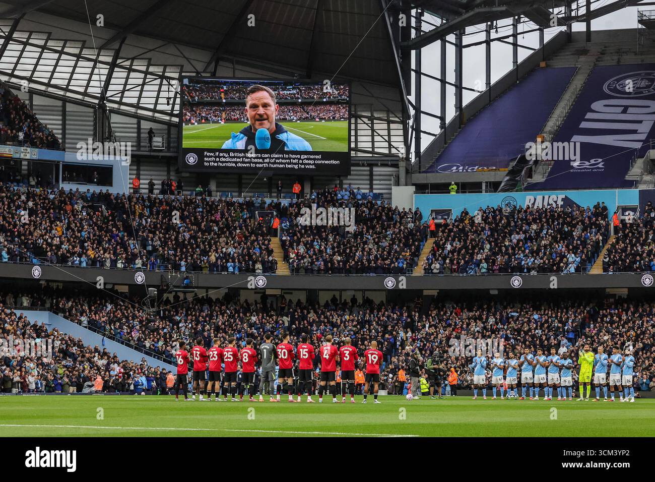 The players, fans and officials pay their respects to Ricky Hatton MBE ...