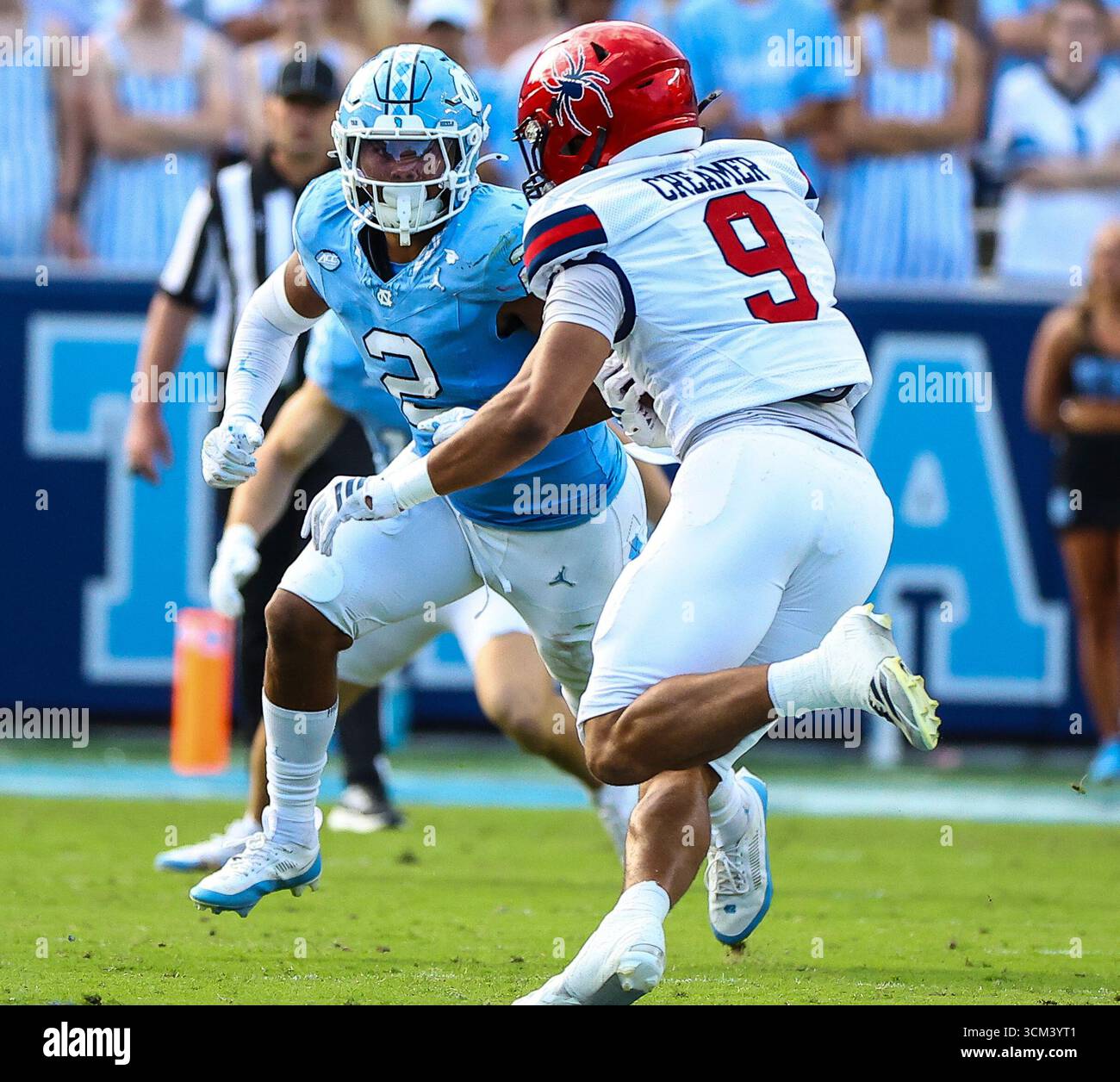 September 13, 2025: North Carolina defensive lineman D'Antre Robinson ...