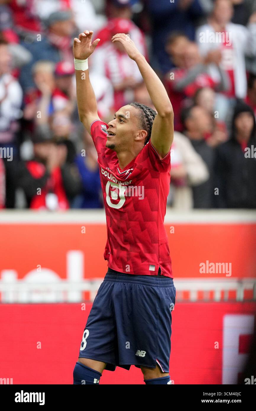 08 Ethan MBAPPE (losc) during the Ligue 1 McDonald's match between ...