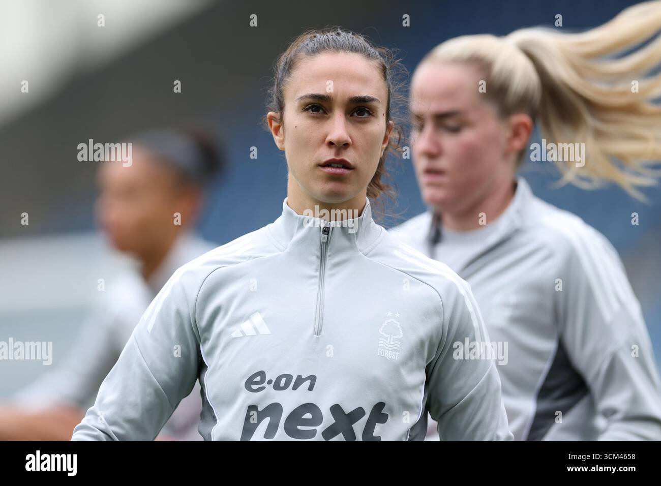 Nat Johnson, of Nottingham Forest Women, before the match between ...