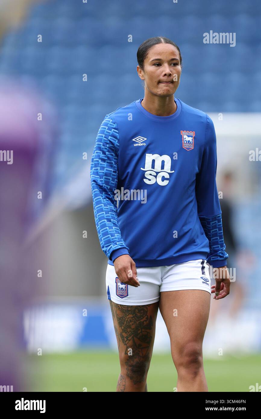 Natasha Thomas, of Ipswich Town Women, before the match between Ipswich ...