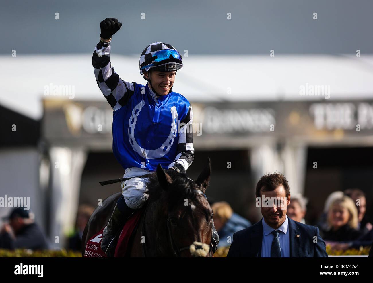 Jockey Dylan Browne McMonagle after winning the Comer Group ...