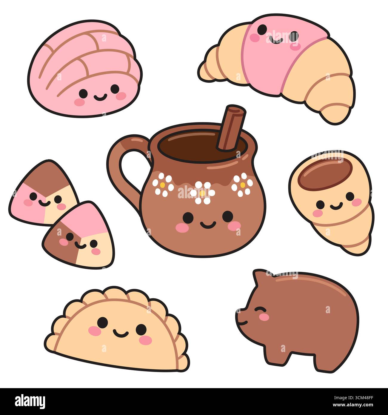 Cafe latin america Stock Vector Images - Alamy