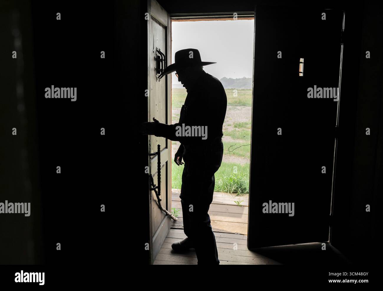 Alberta film producer and stuntman John Scott opens the doors of a ...