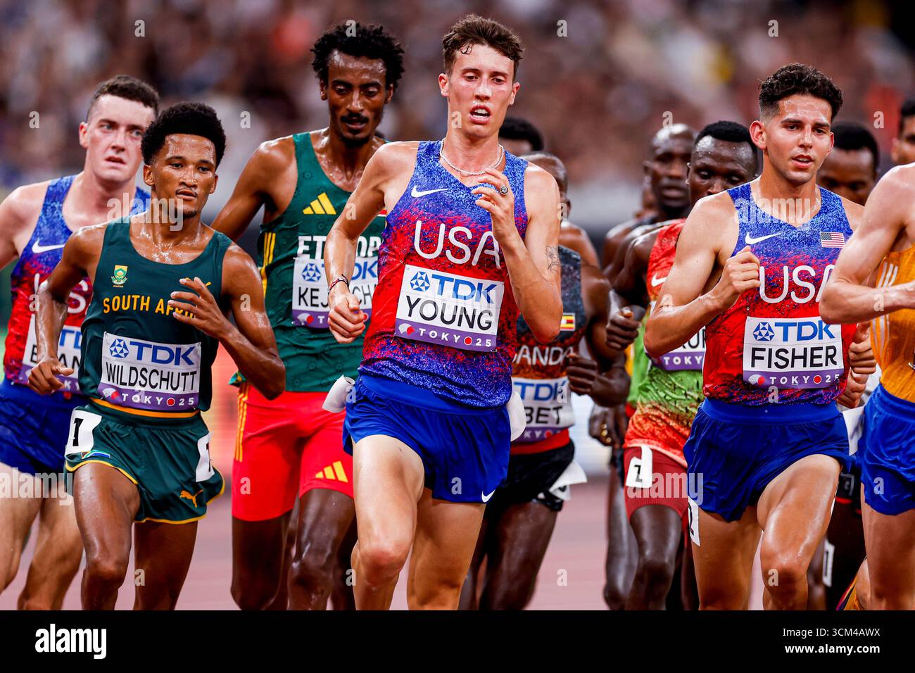 Adriaan Wildschutt of South Africa and Nico Young of United States of ...