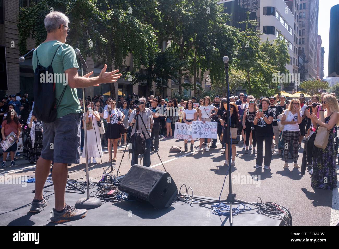 NEW YORK, NEW YORK - SEPTEMBER 13: Jerry Vlasak speaks at the Animal ...