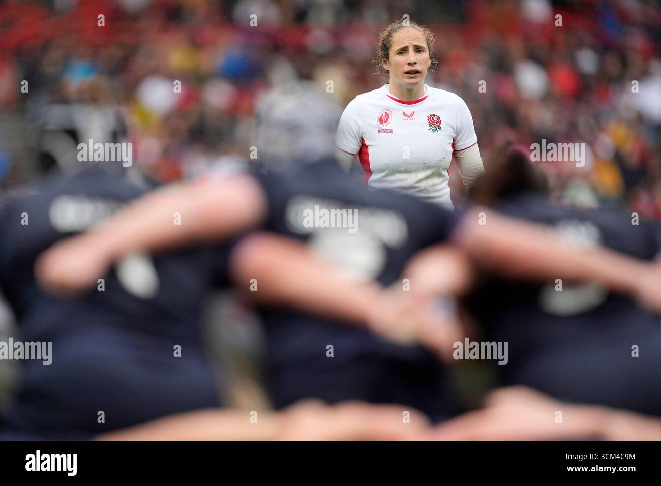 England's Abby Dow during the Women's Rugby World Cup 2025 quarter ...