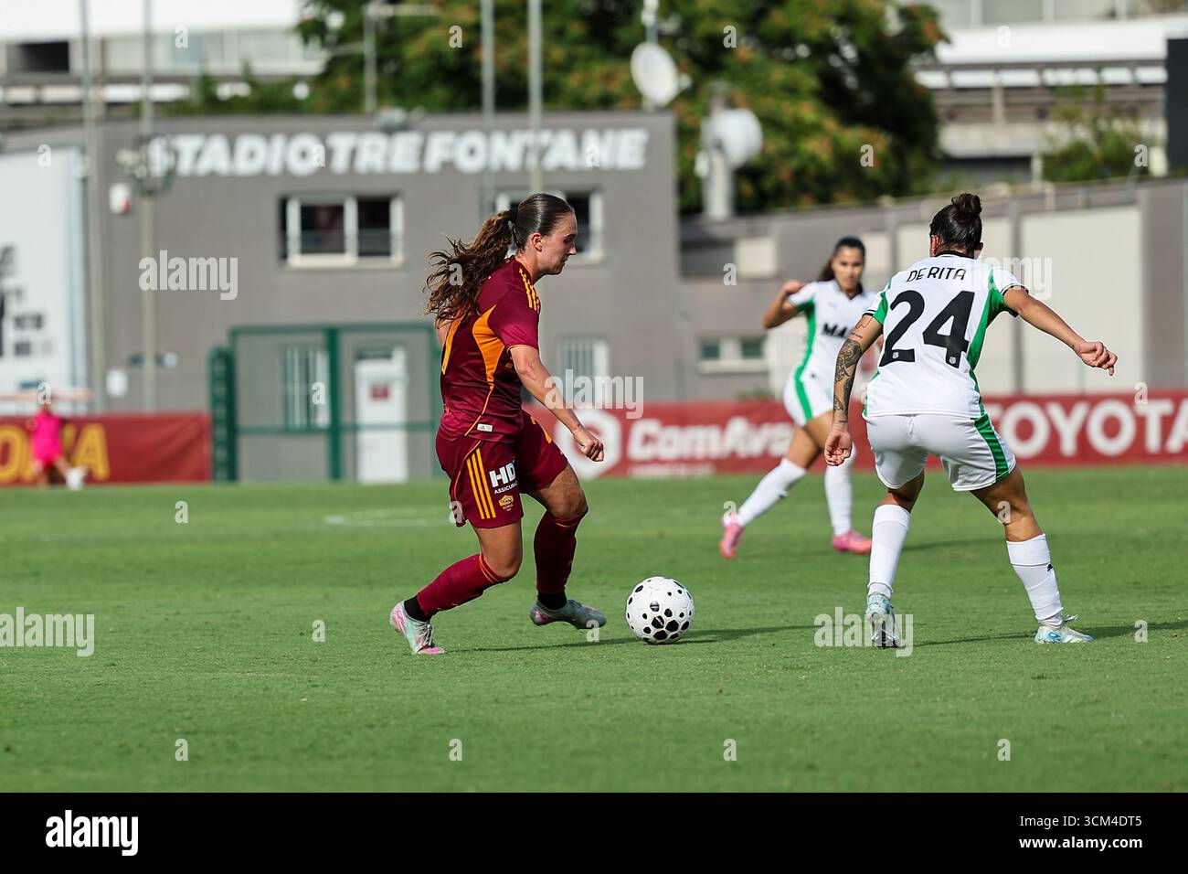 Emilie Haavi (Roma Women) during Serie A Women's Cup - AS Roma vs US ...