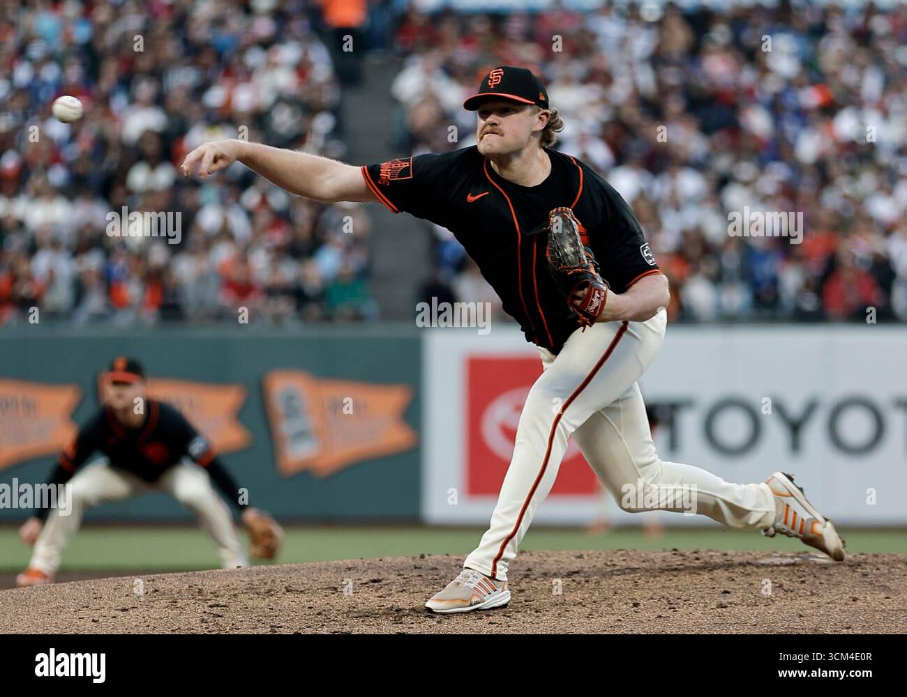 September 13, 2025: San Francisco Giants pitcher Logan Webb (62) during ...