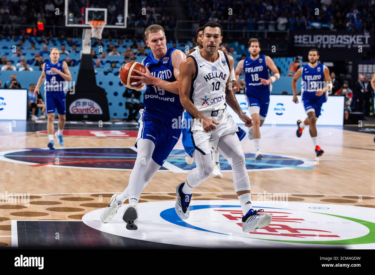 14.09.2025, Riga Arena, Riga, LAT, Eurobasket 205, Basketball ...