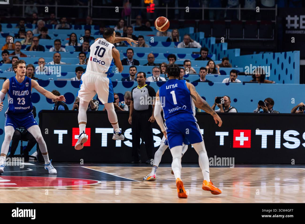 14.09.2025, Riga Arena, Riga, LAT, Eurobasket 205, Basketball ...