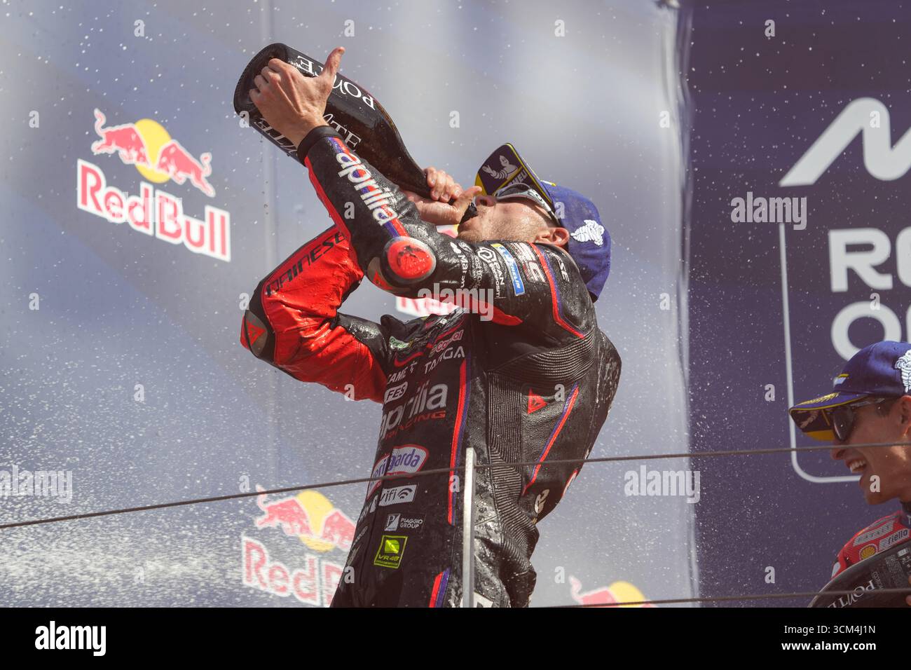72 Marco Bezzecchi - Aprilia Racing motogp during the Race of the ...