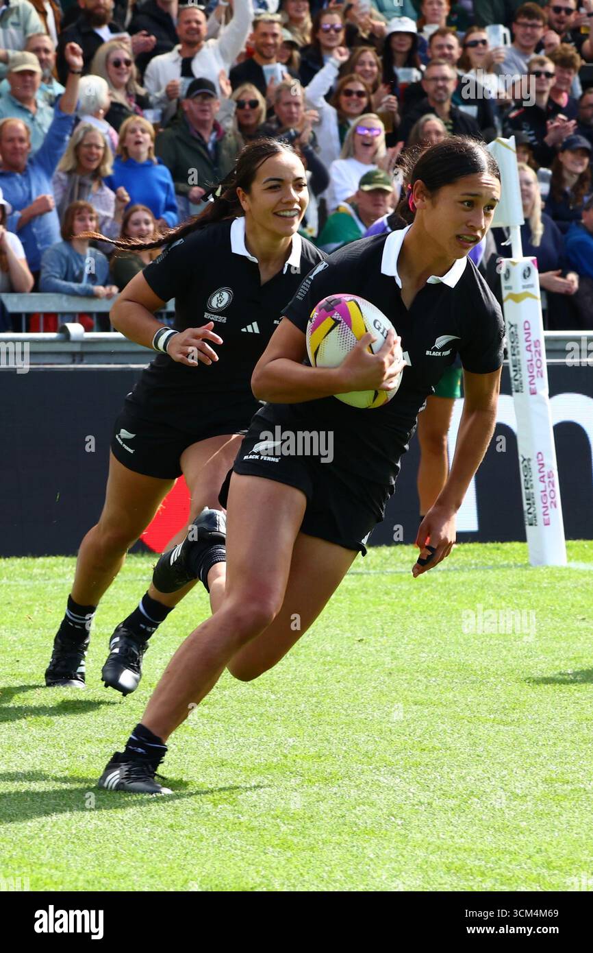 Exeter, Devon, UK. 13th September, 2025. Womens Rugby World Cup Quarter ...