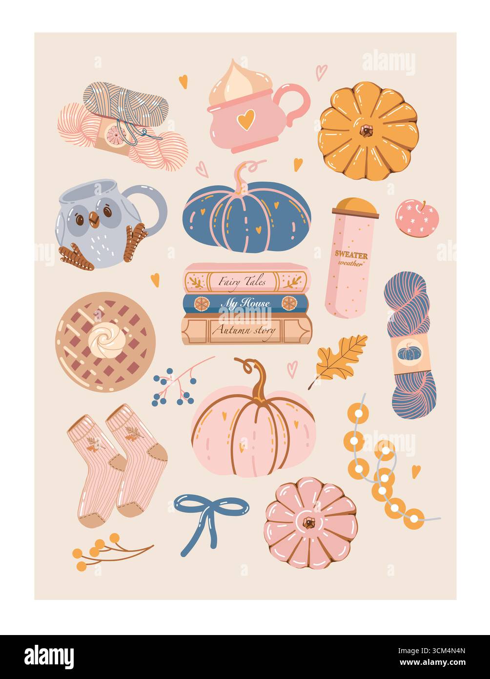 Pink background pumpkins Cut Out Stock Images & Pictures - Alamy