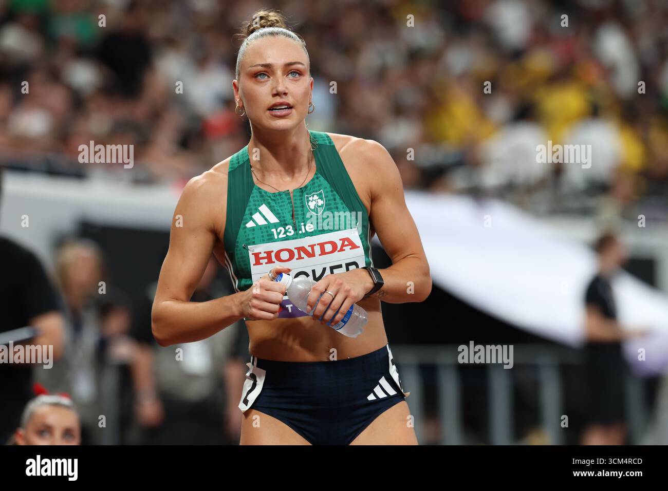 Sophie BECKER of Ireland in the Women's 400m Heat at the World ...