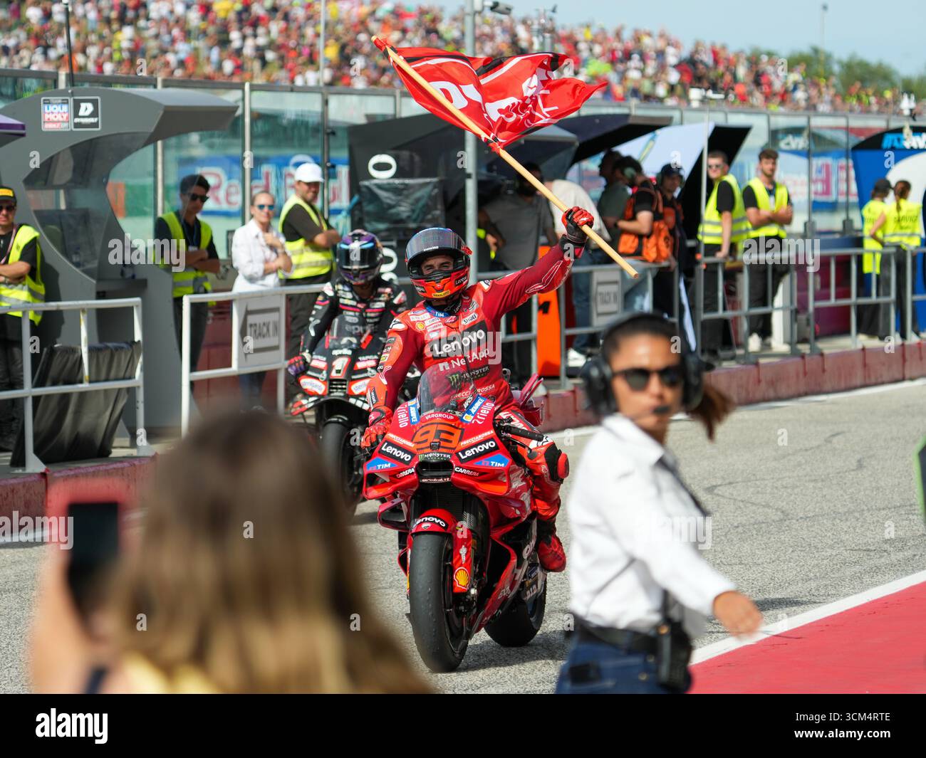 93 Marc Marquez - Ducati Lenovo Team motogp during the Race of the ...