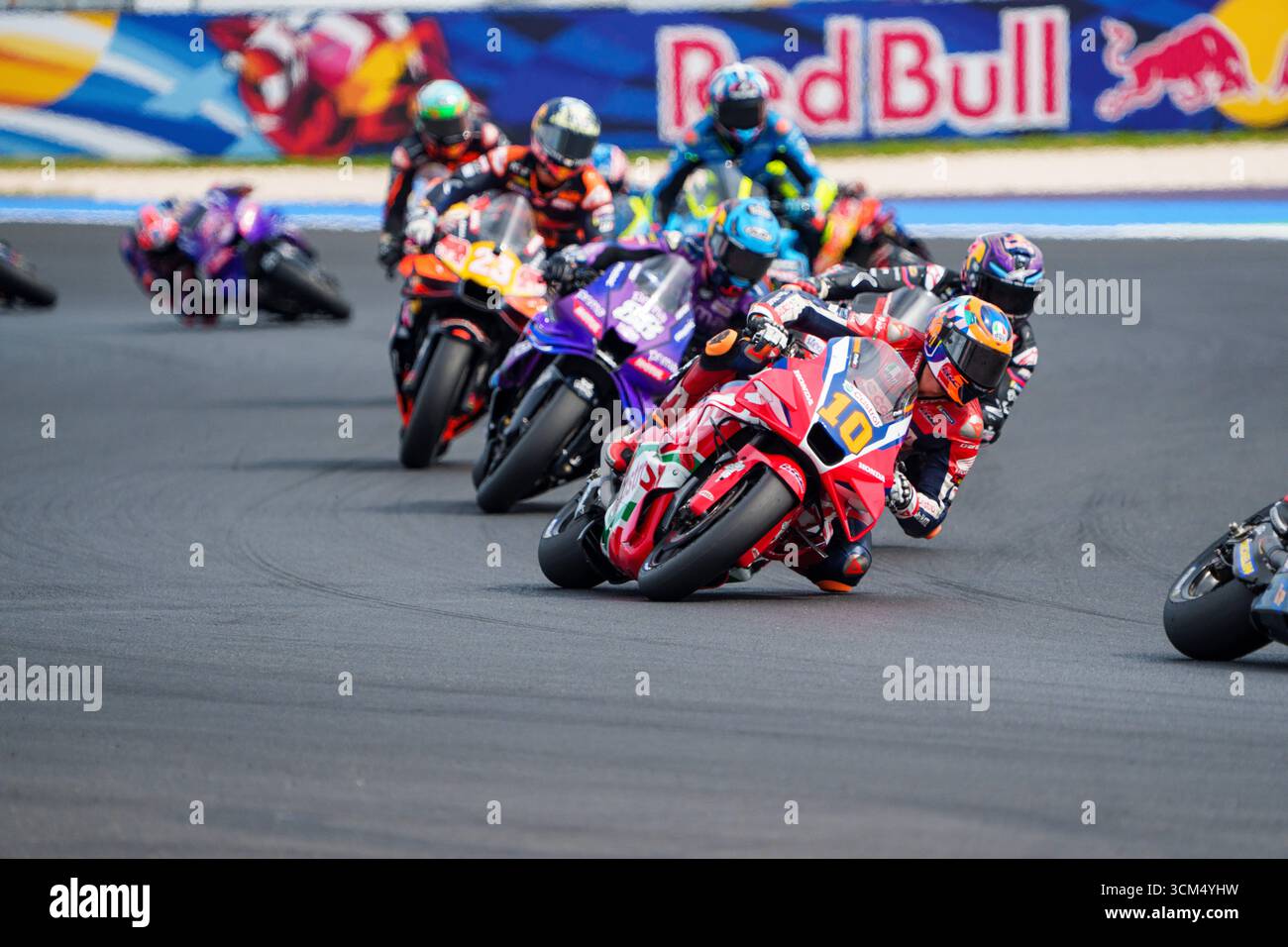 10 Luca Marini - Honda HRC Castrol motogp during the Race of the MotoGP ...