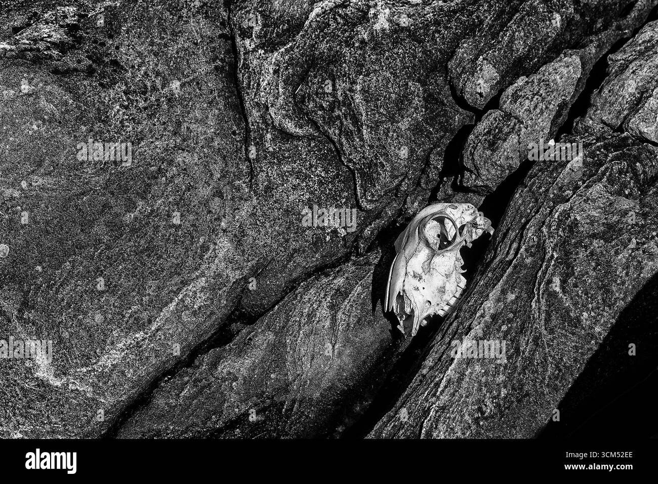 Rock formation remains Black and White Stock Photos & Images - Alamy